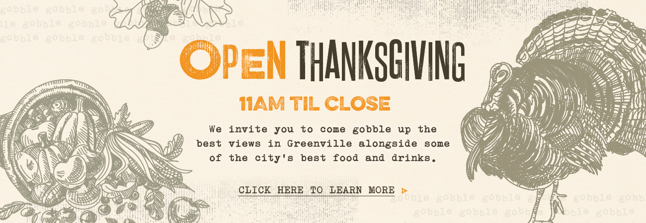 UP on the ROOF - Greenville Rooftop Bar & Restaurant